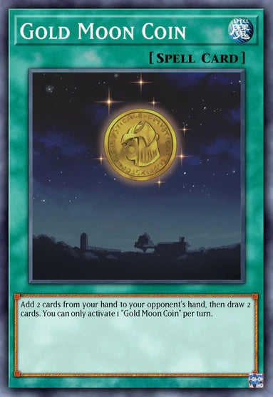 Gold Moon Coin - BLC1-EN078 - Common - 1st Edition – Nakijo