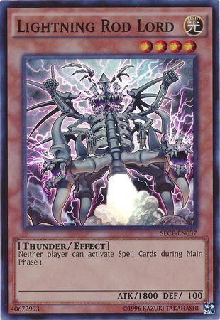 Lightning Rod Lord - SECE-EN037 - Super Rare - Unlimited Edition | All ...